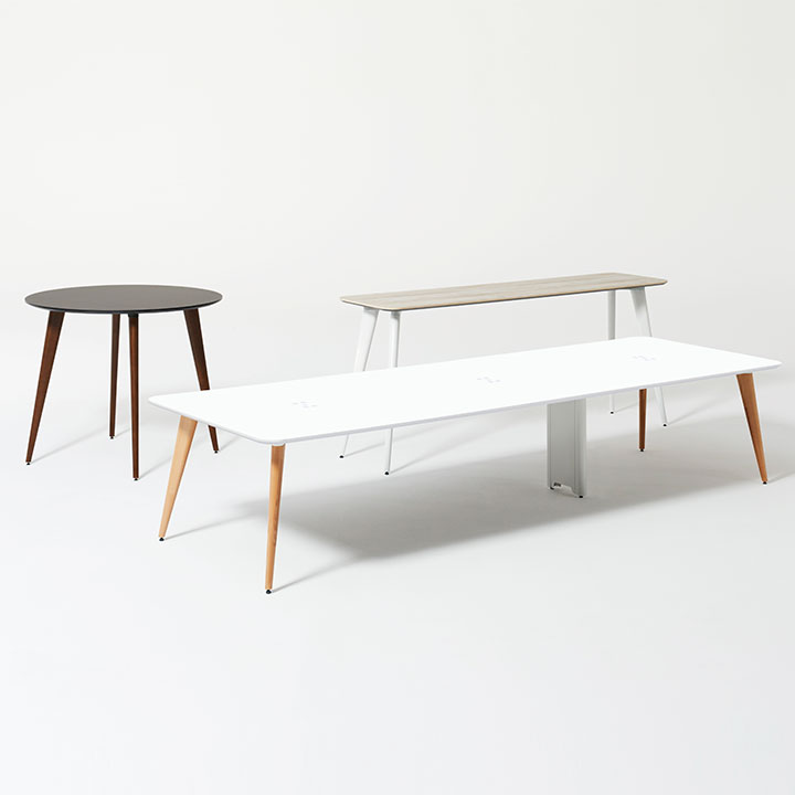 オカムラのものづくり ／ アワード・受賞 ／ オフィスファニチュアシリーズ 「Lives Work Table（ライブス ワークテーブル ...